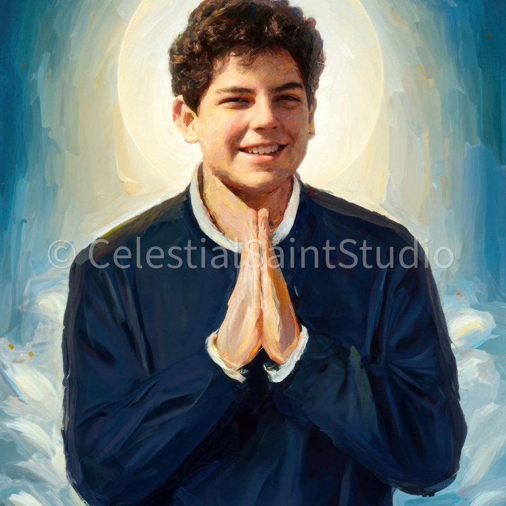 Blessed Carlo Acutis | Catholic Saints Poster – CelestialSaintStudio