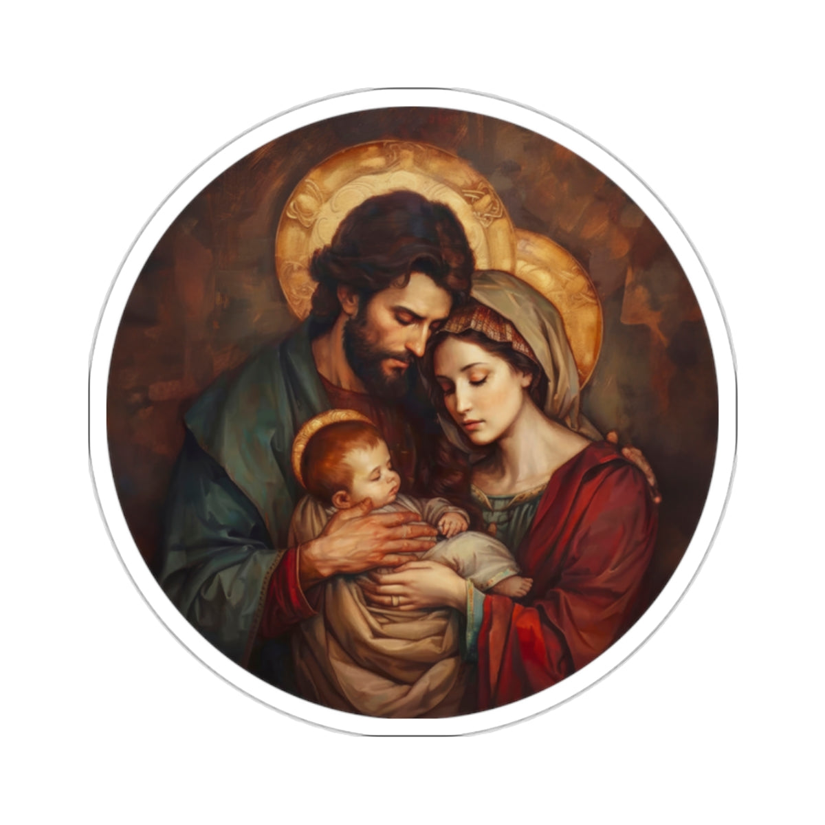 Holy Family Sticker – CelestialSaintStudio