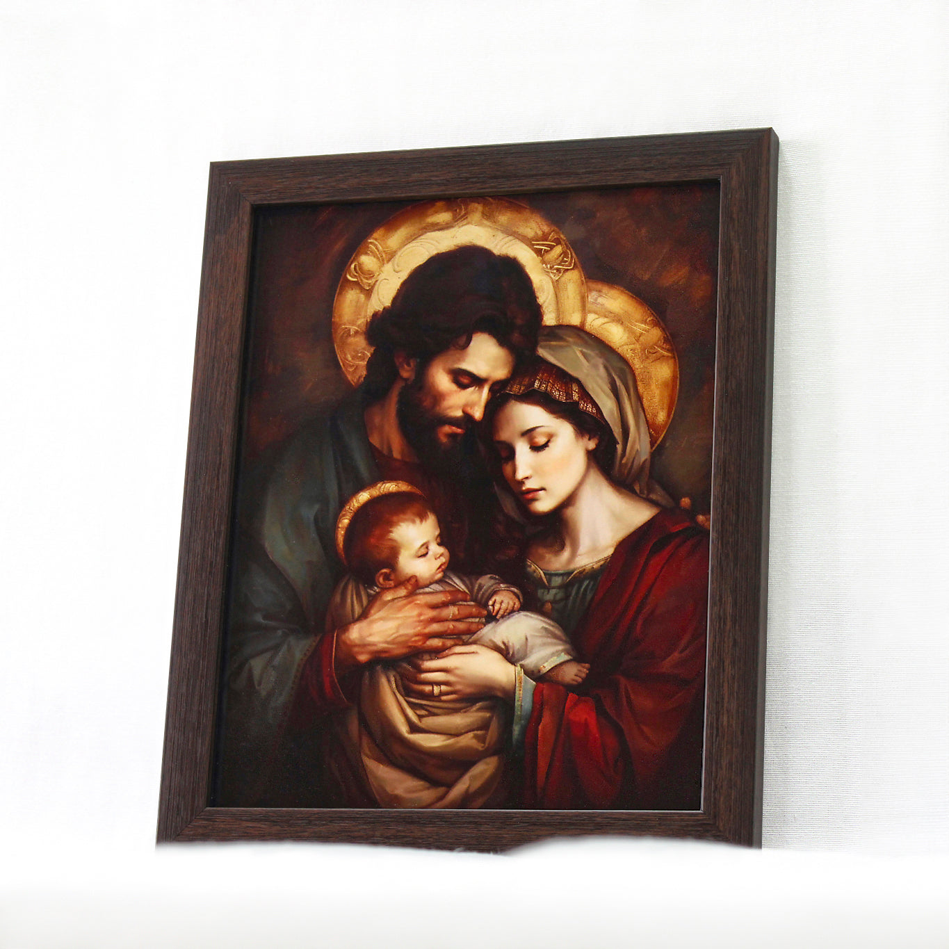 Holy Family Framed Print - 8x10 Inch – CelestialSaintStudio