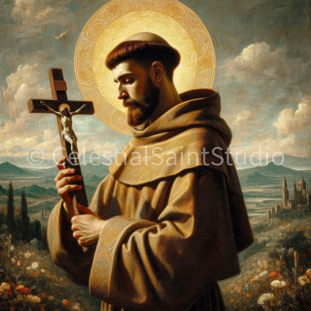 St. Francis of Assisi Digital Download | Catholic Art ...