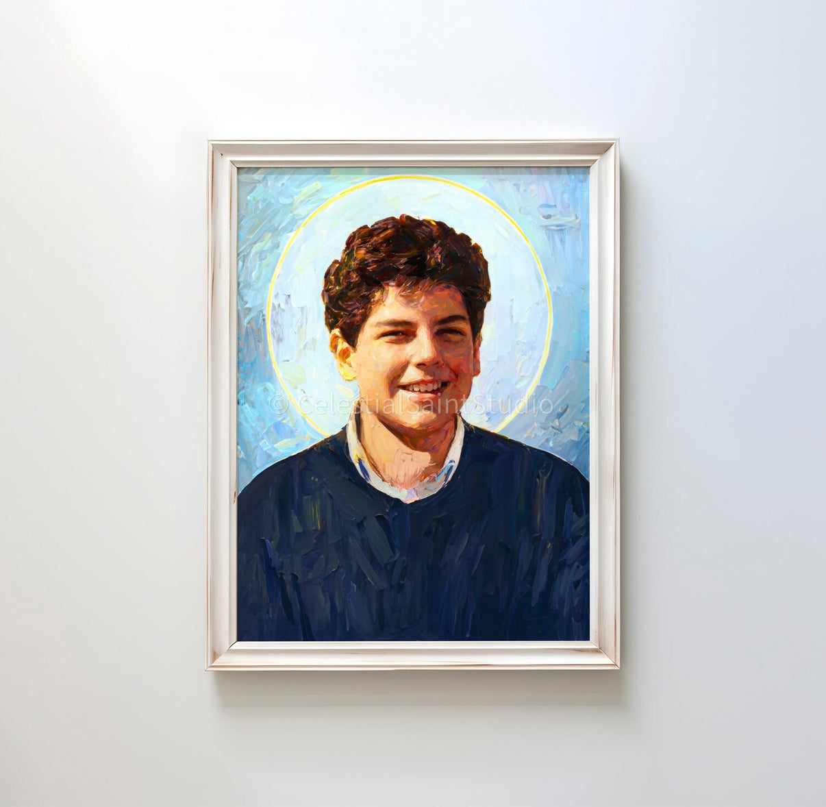 Blessed Carlo Acutis | Catholic Art Poster – CelestialSaintStudio
