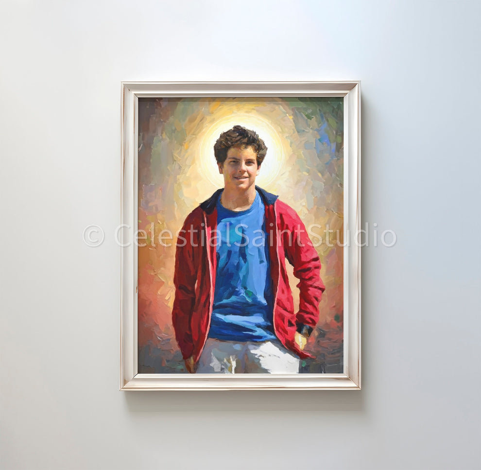Blessed Carlo Acutis | Catholic Saints Poster – CelestialSaintStudio